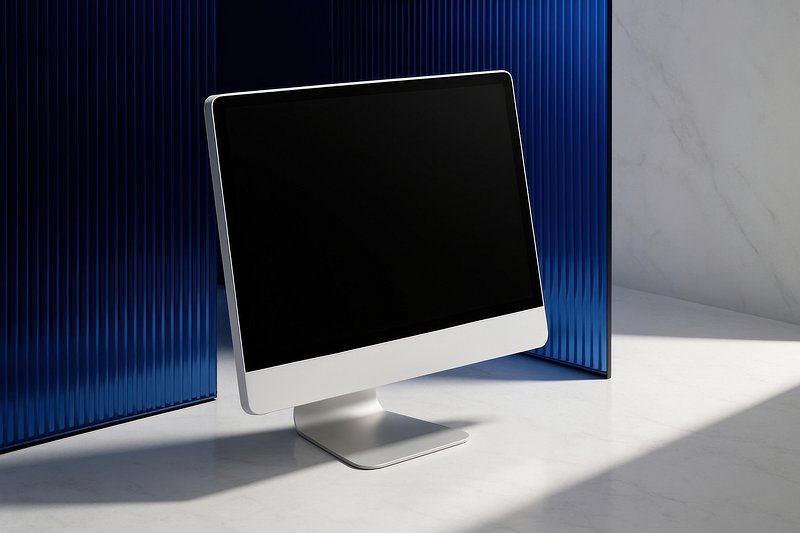 Desktop Computer Technology Office Mockup White Images | Free Photos ...