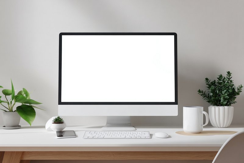 Office Tech Computer Background Mockup Images | Free Photos, PNG ...
