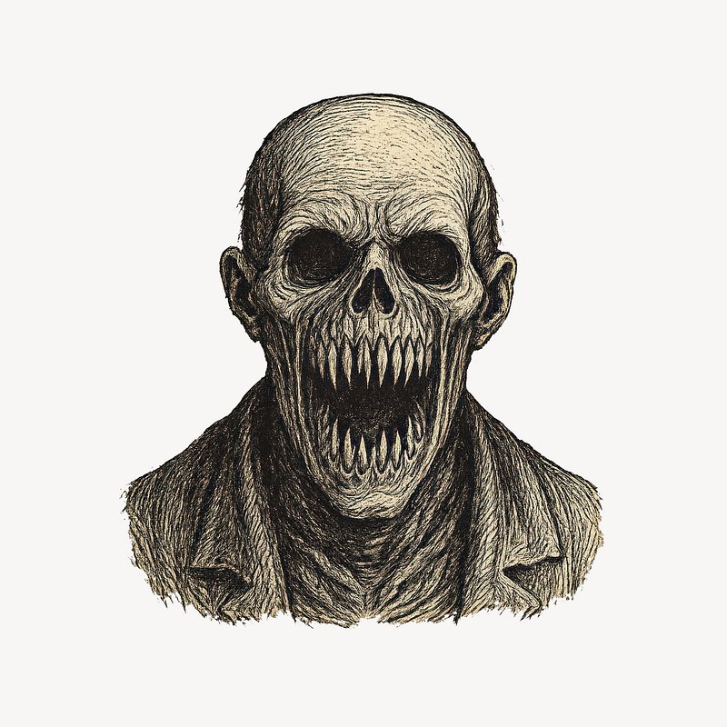 Scary Vintage Horror PNG Images | Free Photos, PNG Stickers, Wallpapers ...