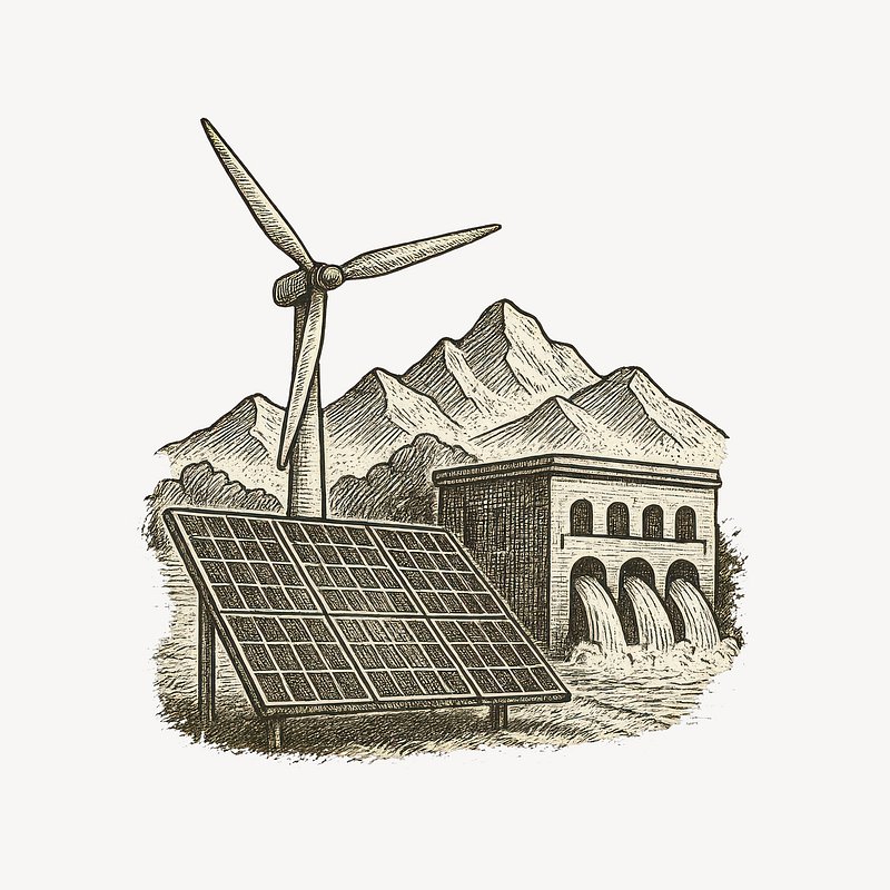 Renewable Energy Landscape Background Wind Power Images | Free Photos ...