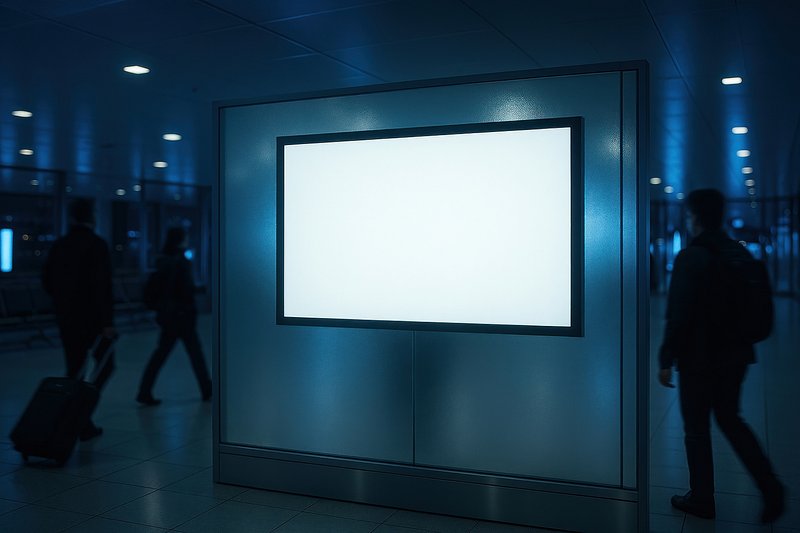 Night At The Airport Billboard Images | Free Photos, PNG Stickers ...