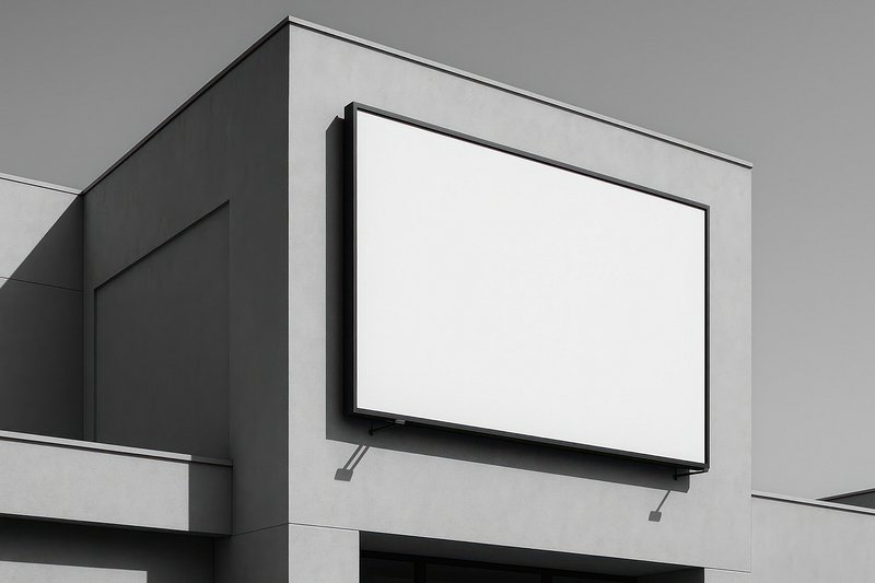 Black And White Building Facade Mockup Images | Free Photos, PNG ...