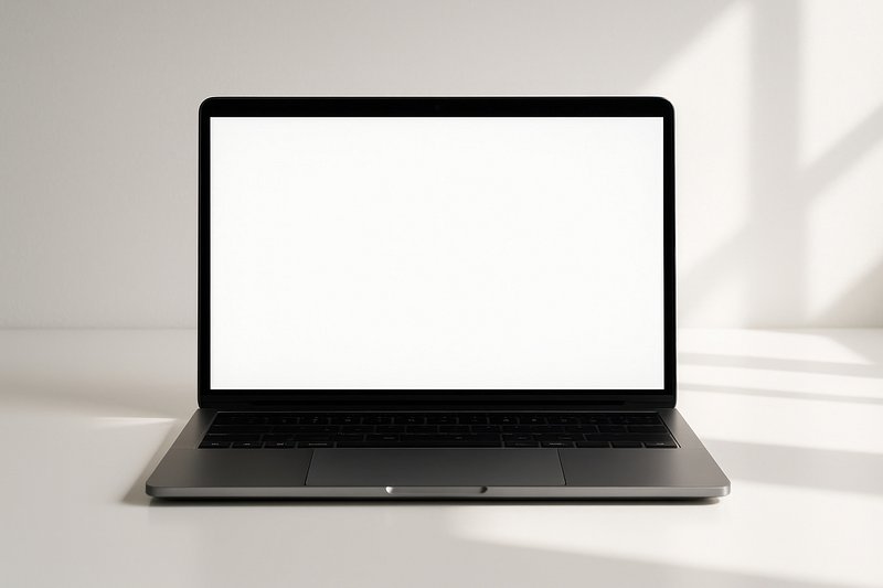 Computer Setup Modern Design Mockup JPG Images | Free Photos, PNG ...