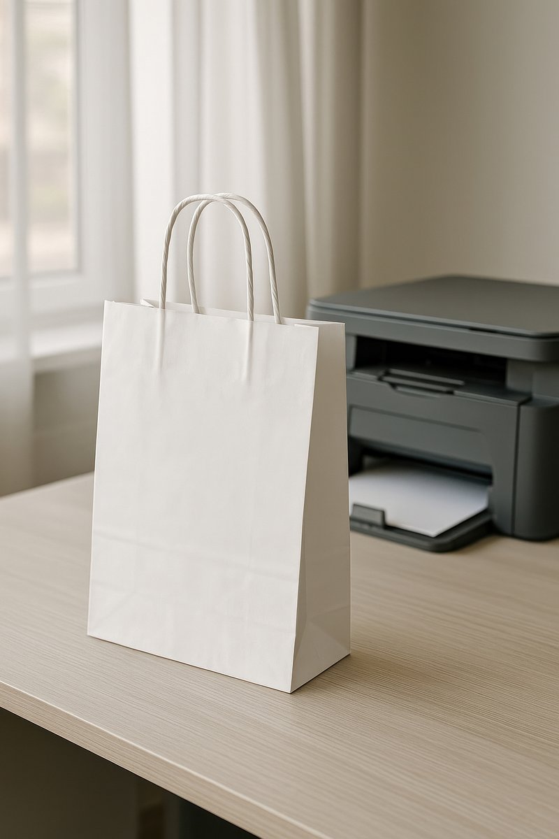 Printering+a White Paper Mockup Images | Free Photos, PNG Stickers ...