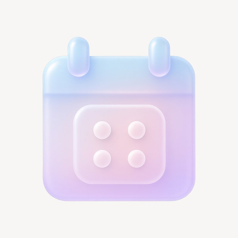 3d+calendar+icon Gradient Images | Free Photos, PNG Stickers ...
