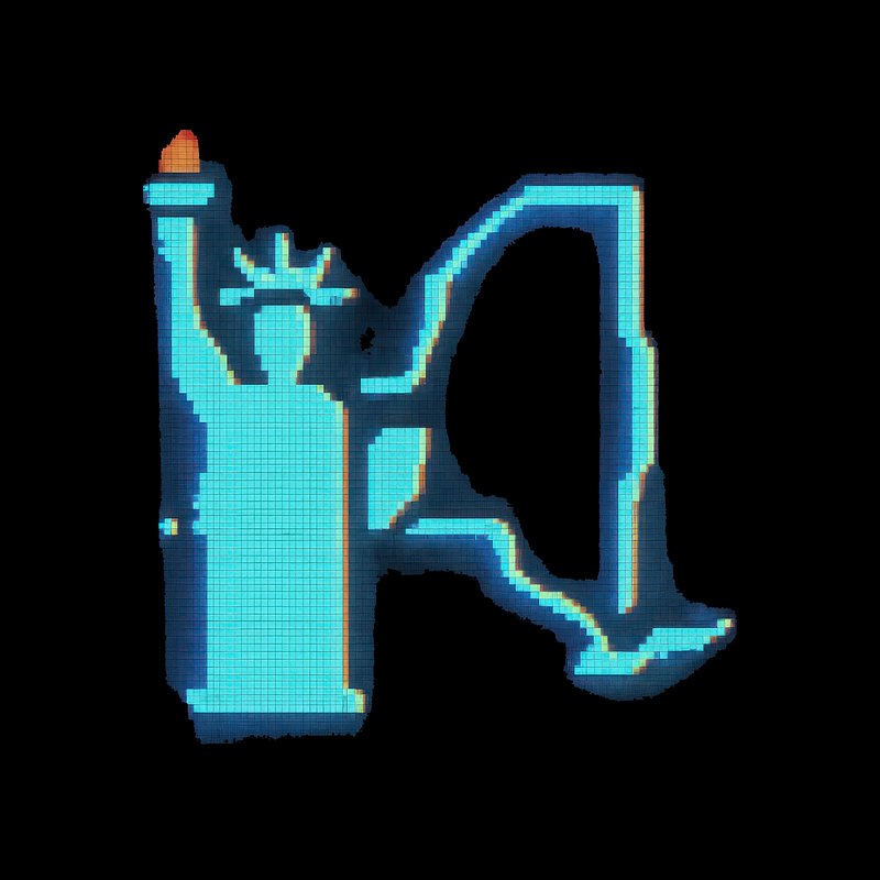 Pixel+style+letters Transparent Images | Free Photos, PNG Stickers ...