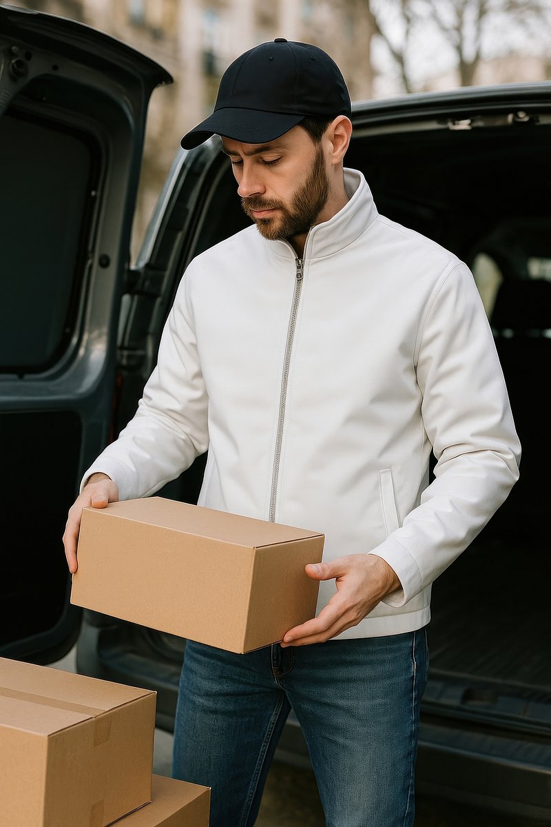 Man Package Delivery Mockup Images | Free Photos, PNG Stickers ...