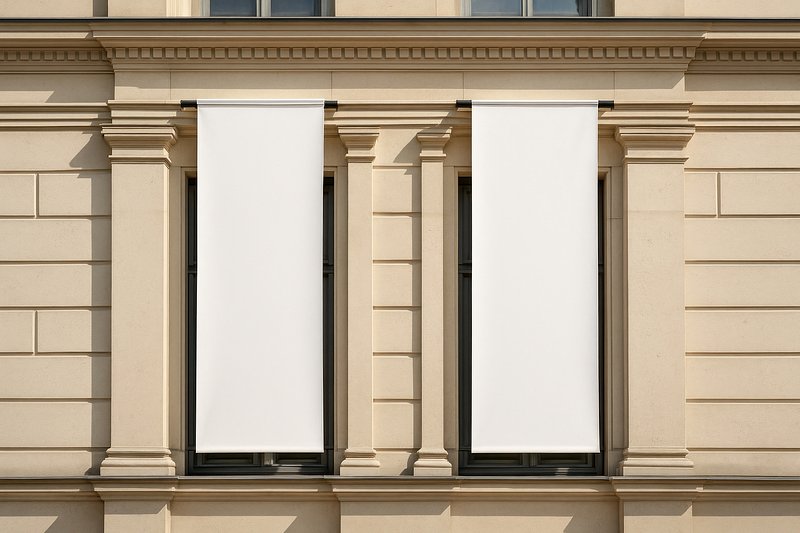 Outdoors Window Building Mockup Images | Free Photos, PNG Stickers ...