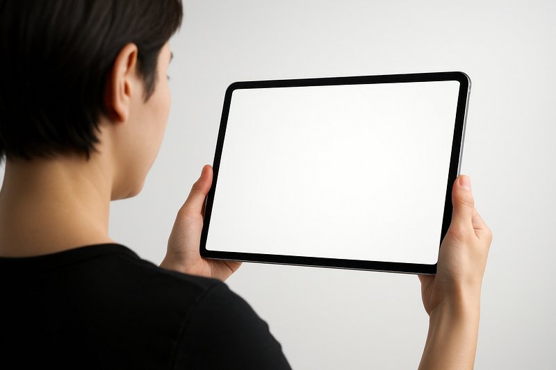 View Screen Mockup Background White Blank Images | Free Photos, PNG ...