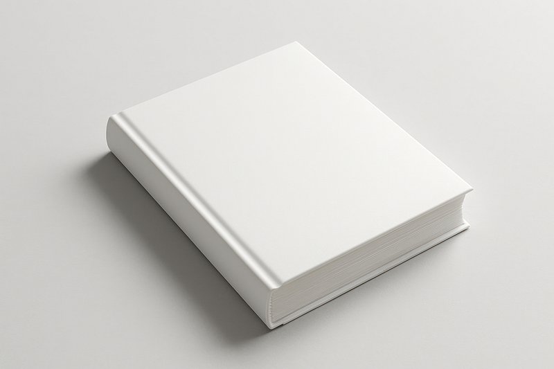 Blank hardcover book isolated minimalism | Free Photo - rawpixel