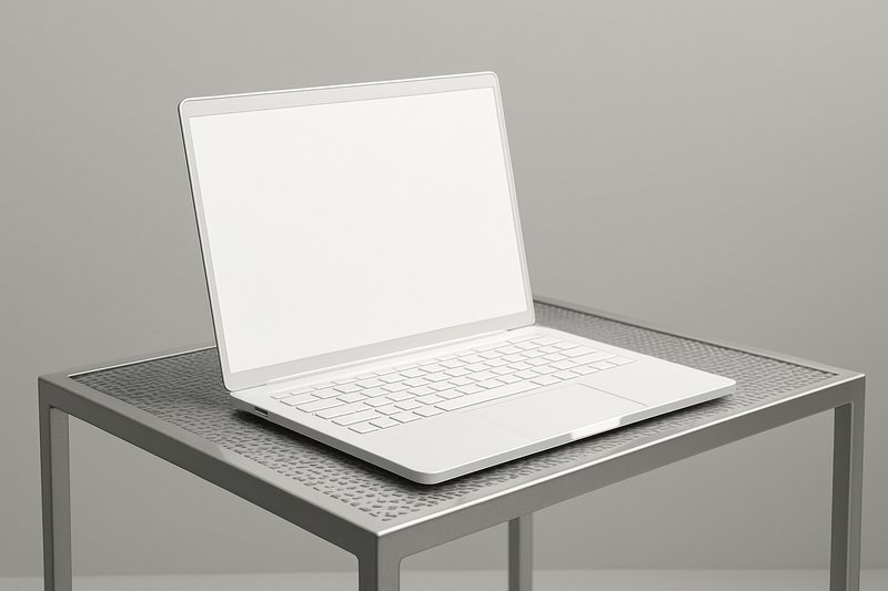 Laptop Realistic Table Mockup Images | Free Photos, PNG Stickers ...