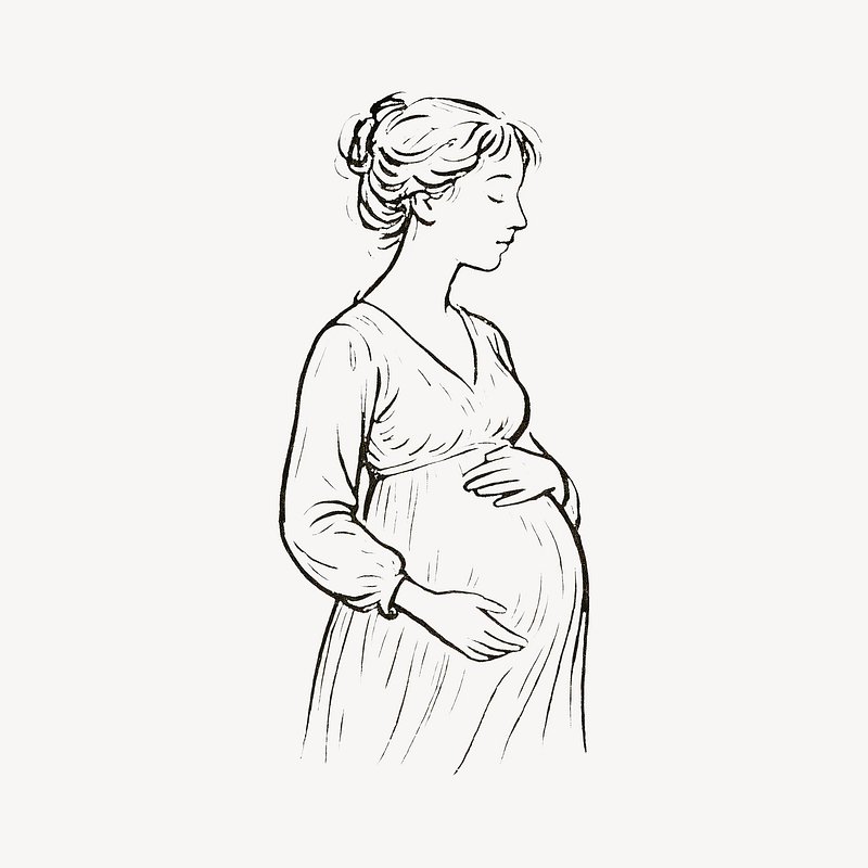Pregnant Drawing Shadow Images | Free Photos, PNG Stickers, Wallpapers ...