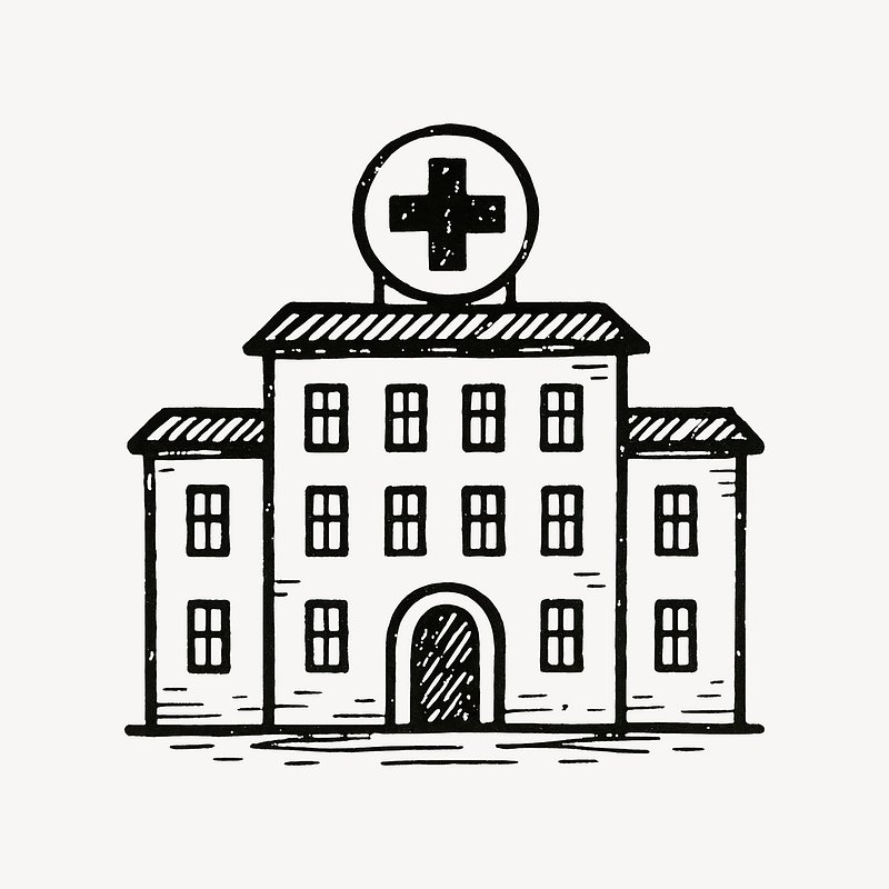Hospital Building Draw Texture Images | Free Photos, PNG Stickers ...