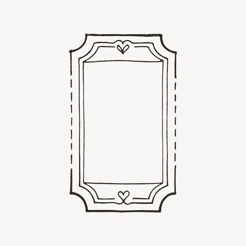 Fine Line Border Aesthetic Images | Free Photos, PNG Stickers ...