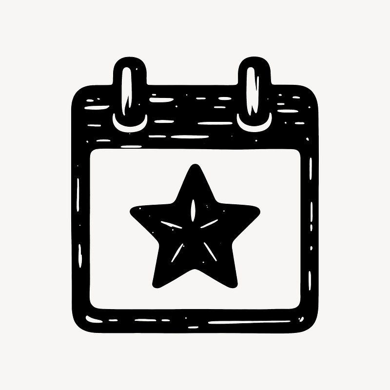 Black And White Calendar Images | Free Photos, PNG Stickers, Wallpapers ...