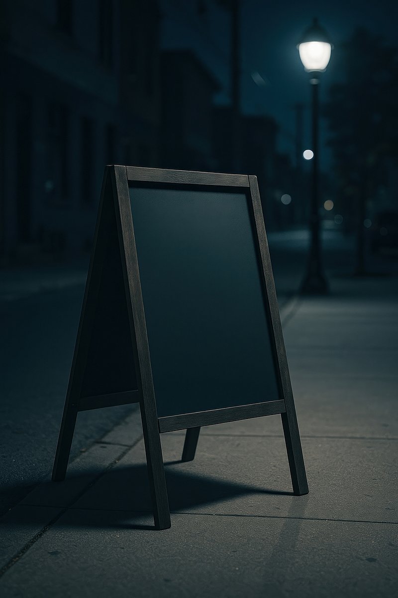 Chalkboard Stand Photo Mockup Images | Free Photos, PNG Stickers ...