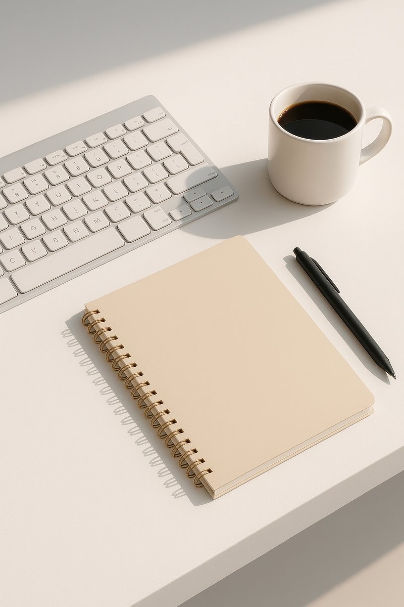 Coffee And Notebook Mockup Workspace Pen Design Images | Free Photos ...