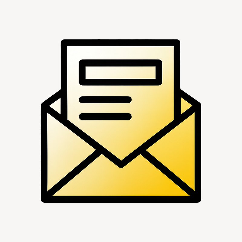 Correspondance Background Envelope Icon Illustration Images | Free ...