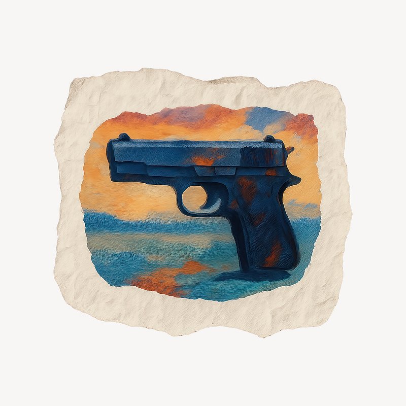 Gun+painting Paper Images | Free Photos, PNG Stickers, Wallpapers ...