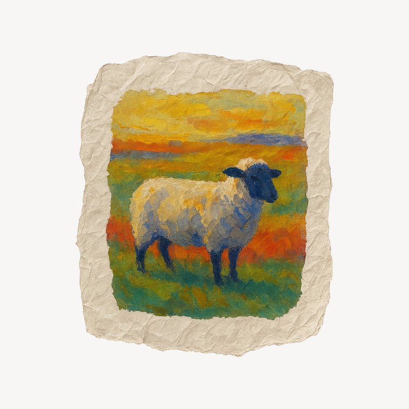 Sheep Vintage Images Art Animal Paper Images | Free Photos, PNG ...