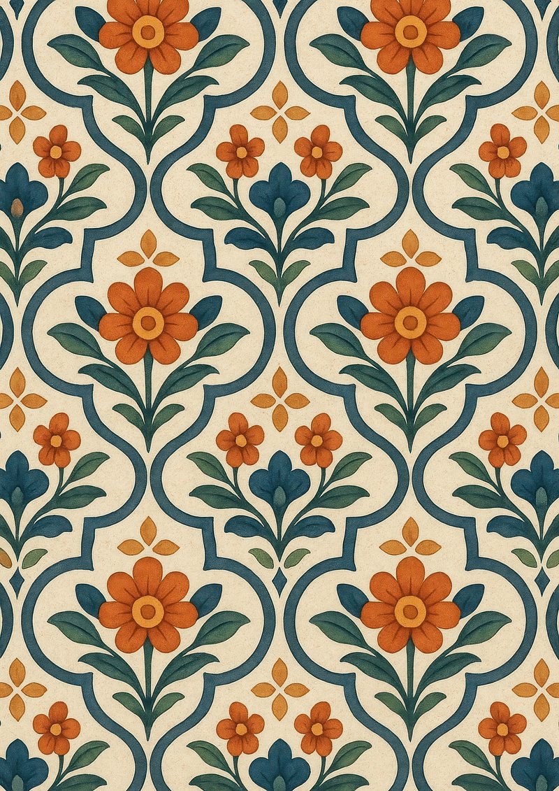Classic+blue+wallpaper Mobile Vintage Floral Images | Free Photos, PNG ...