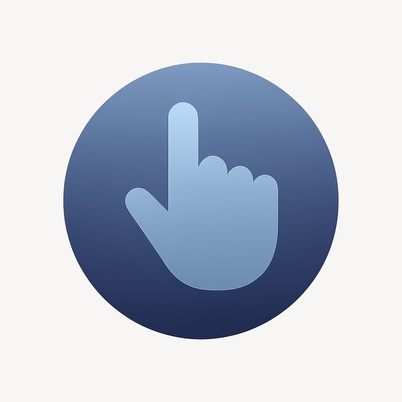Hand Clicking Click Icon Images | Free Photos, PNG Stickers, Wallpapers ...