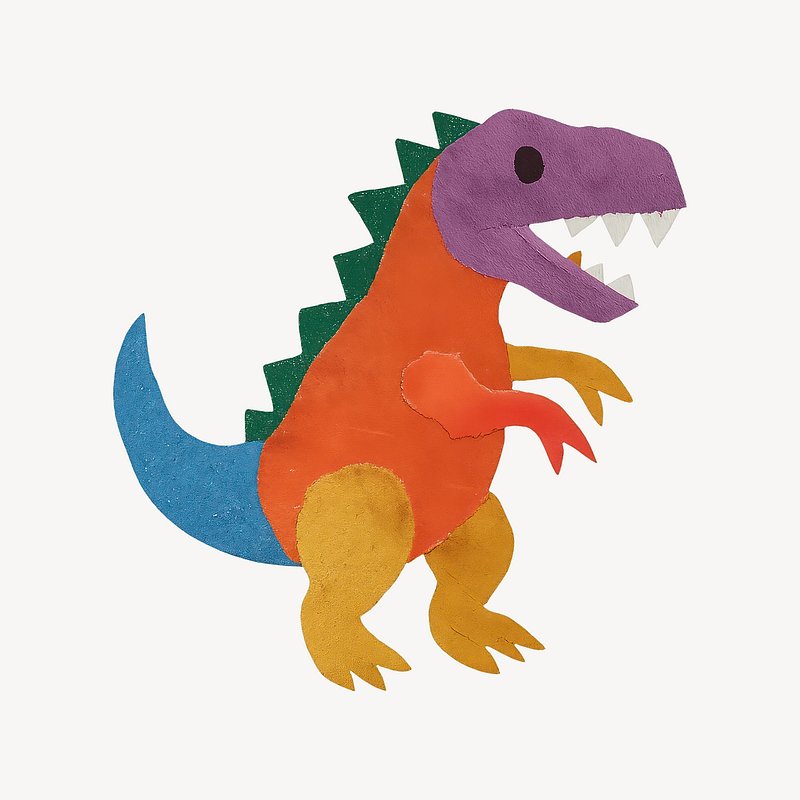 Dinosaur Paper Craft Background Images | Free Photos, PNG Stickers ...