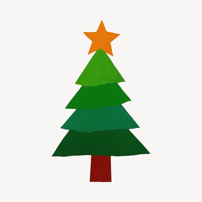 Christmas Note Shadow Paper Tree Images | Free Photos, PNG Stickers ...