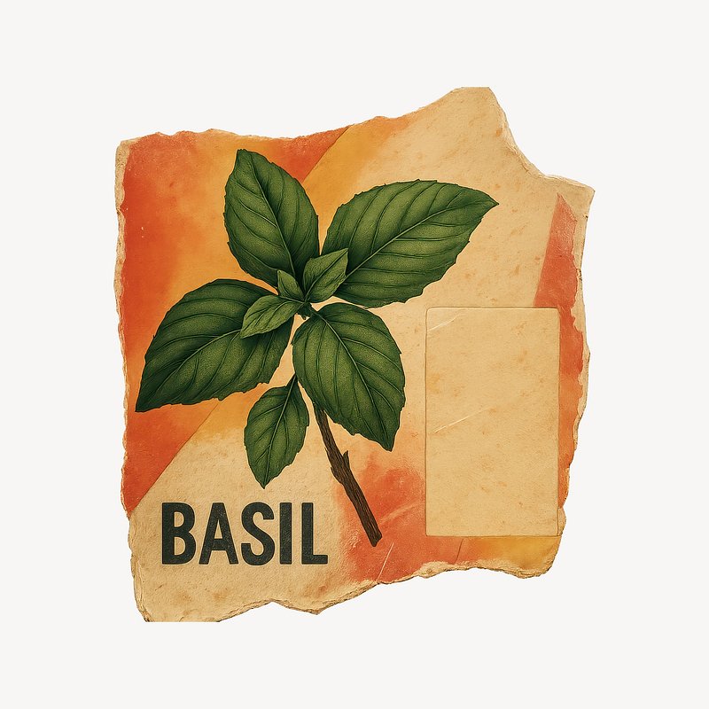 Basilic PNG Leaf Shadow Background Aesthetic Images | Free Photos, PNG ...