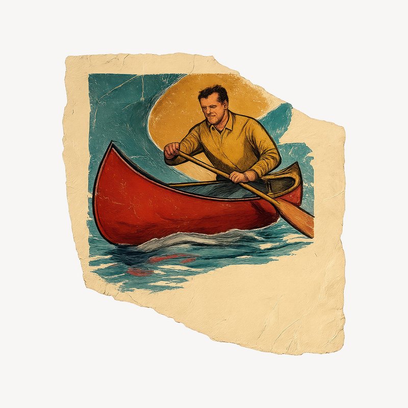 Vintage Canoeing Background Images | Free Photos, PNG Stickers ...