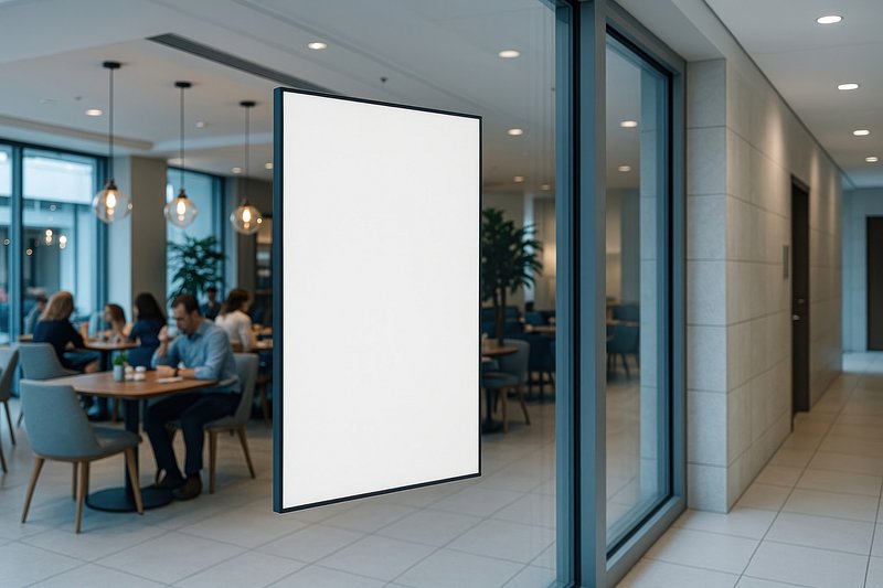 Cafe+poster Mockup Table Light Images | Free Photos, PNG Stickers ...