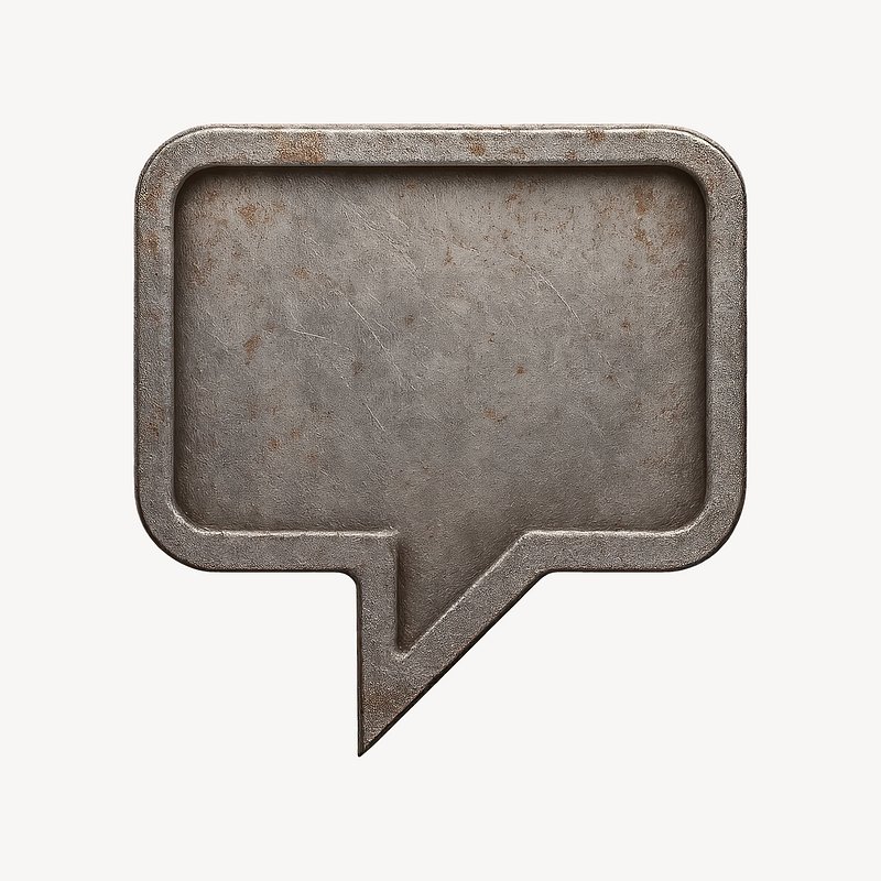 3d Speech Bubble Background Isolated Images | Free Photos, PNG Stickers ...