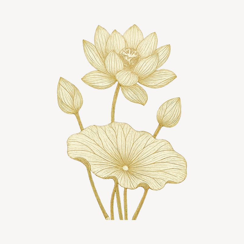 Lotus Frame Background Design Shadow Images | Free Photos, PNG Stickers ...