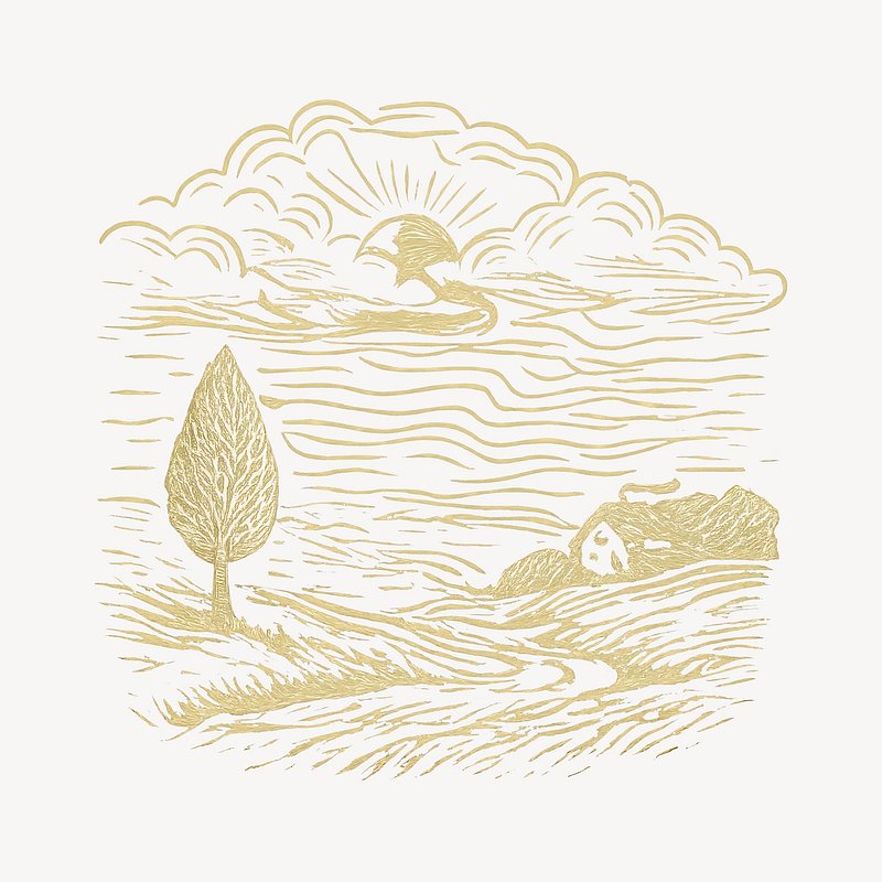 Misty Art Background Scenery Png Images | Download Free Design ...