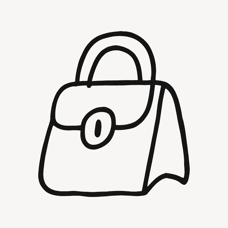 Handbag+sketch Accessory Images | Free Photos, PNG Stickers, Wallpapers ...