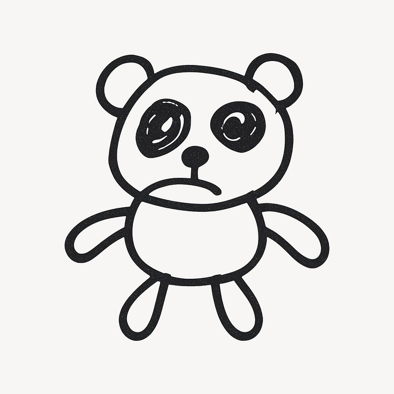Panda+white Art Images | Free Photos, PNG Stickers, Wallpapers ...