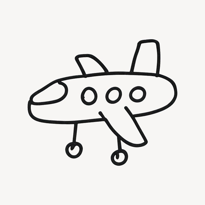 Aeroplane Drawing Airplane Shadow Black Images | Free Photos, PNG ...