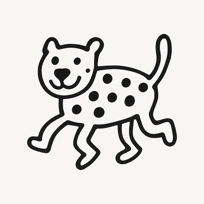 Simple Leopard Images | Free Photos, PNG Stickers, Wallpapers ...