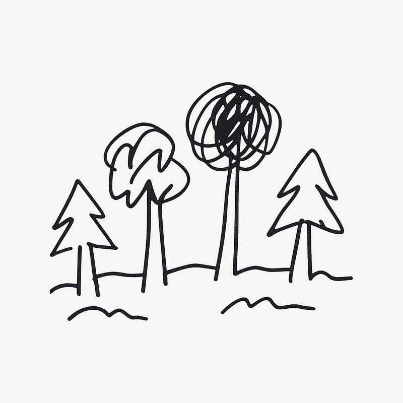 Sketched Tree Art Images | Free Photos, PNG Stickers, Wallpapers ...