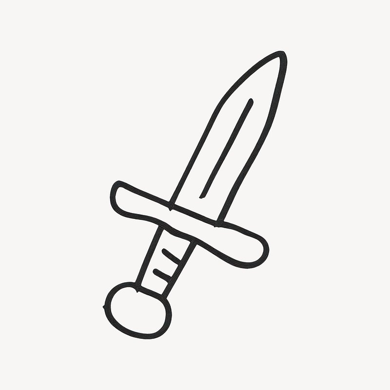 Hand Drawn Sword Illustration Images | Free Photos, PNG Stickers ...