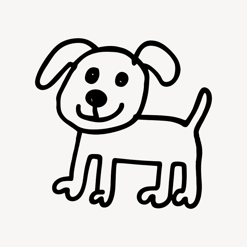 Black+puppy Cartoon Images | Free Photos, PNG Stickers, Wallpapers ...