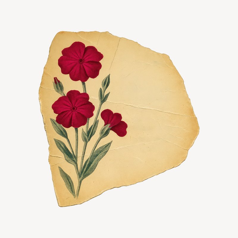 Red Old Roses Floral PNG Images | Free Photos, PNG Stickers, Wallpapers ...