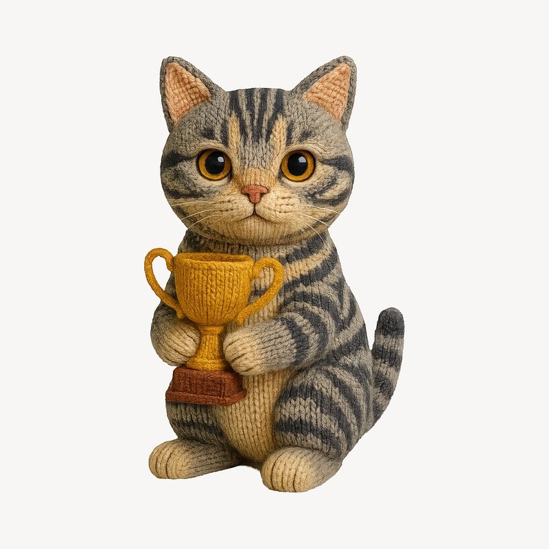 Cat Trophy Design Images | Free Photos, PNG Stickers, Wallpapers ...