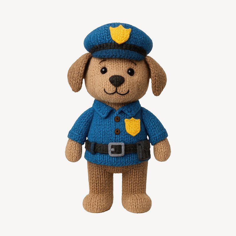 Police+dog+blue+ Cartoon Images | Free Photos, PNG Stickers, Wallpapers ...