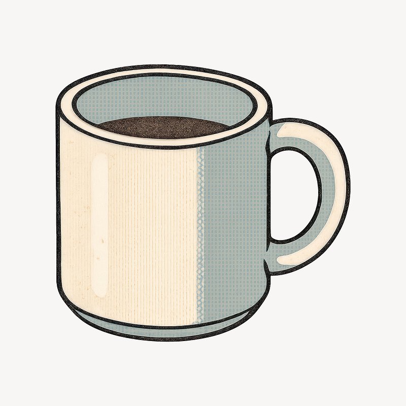 Mug+outline+images Vintage Images | Free Photos, PNG Stickers ...