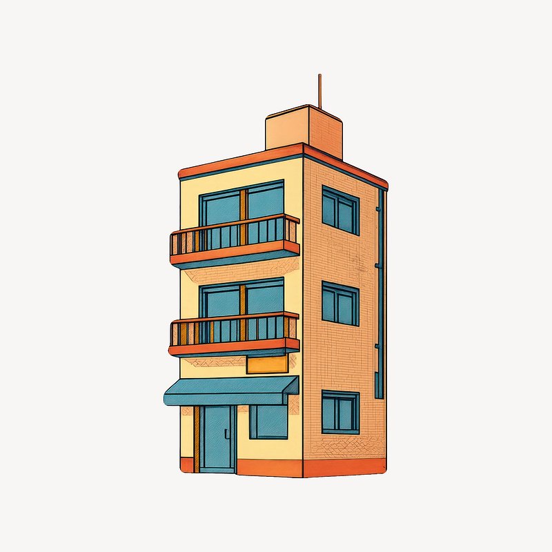 City Cartoon Building Images | Download Free Design Resources on rawpixel