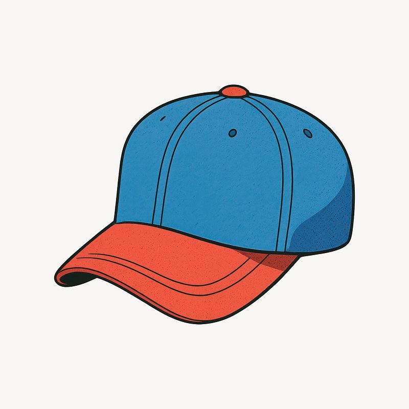 Cap Retro Shadow Art Texture Sticker Images | Free Photos, PNG Stickers ...