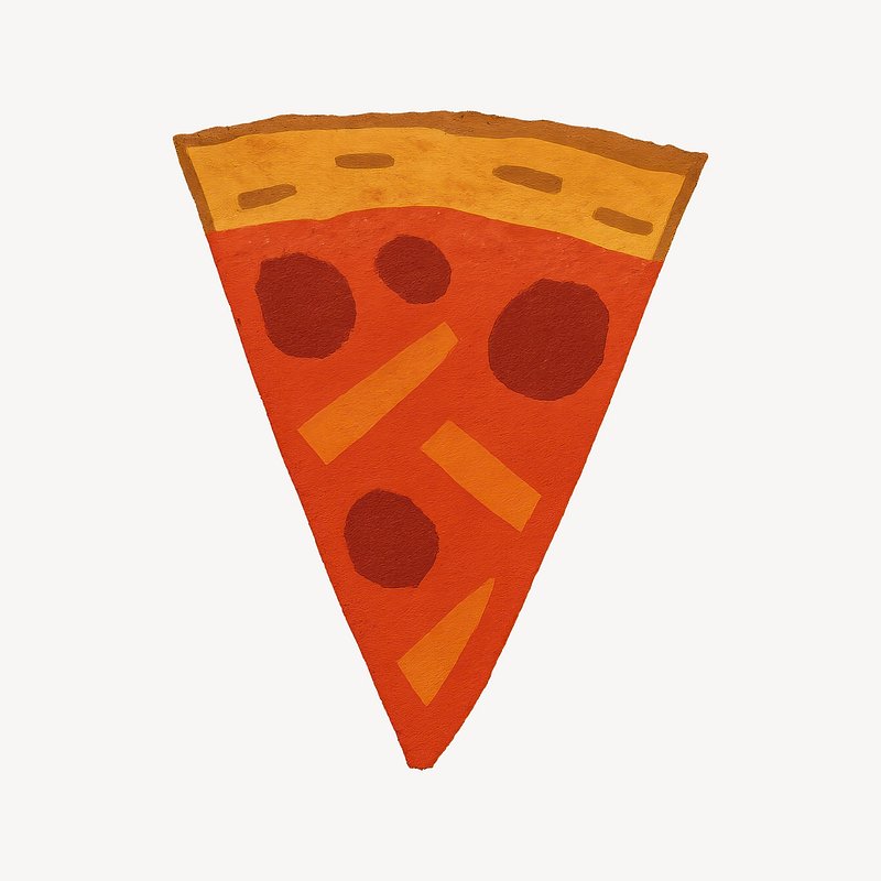 Pizza.” Pepperoni Slice Cartoon Aesthetic Texture Images | Free Photos ...