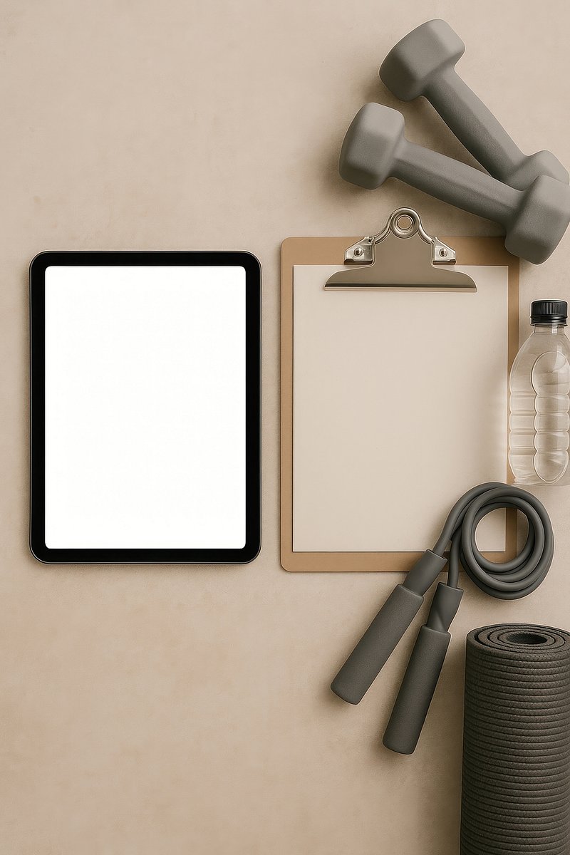 Tablet Fitness Exercise Mockup Images | Free Photos, PNG Stickers ...