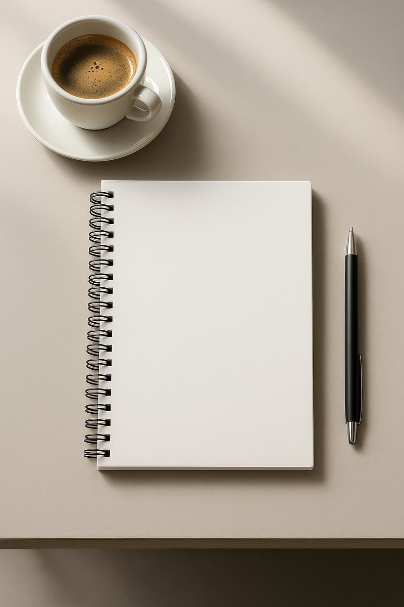 Coffee And Notebook Mockup Workspace Pen Office Images | Free Photos ...